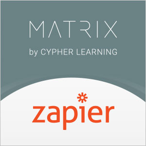 CYPHER LEARNING Announces MATRIX LMS Integration with 750+ apps via Zapier