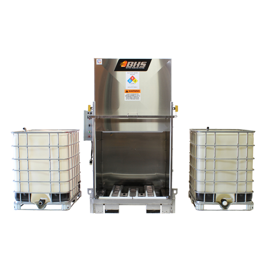 BHS, Inc. Introduces Mobile System for Cleaning Forklift Batteries