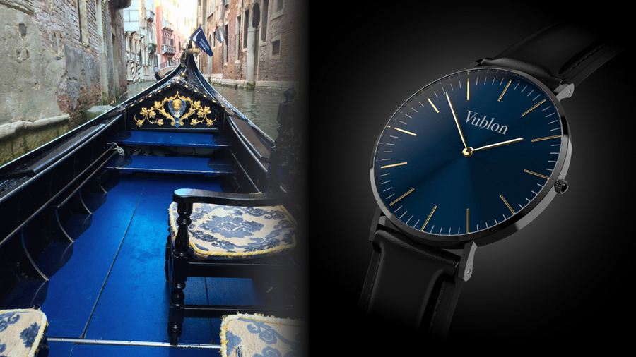 New Italian Design Watch Inspired by Venetian Gondolas
