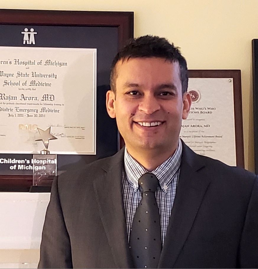 Rajan Arora, MD, FAAP Presented with the Albert Nelson Marquis Lifetime Achievement Award by ...