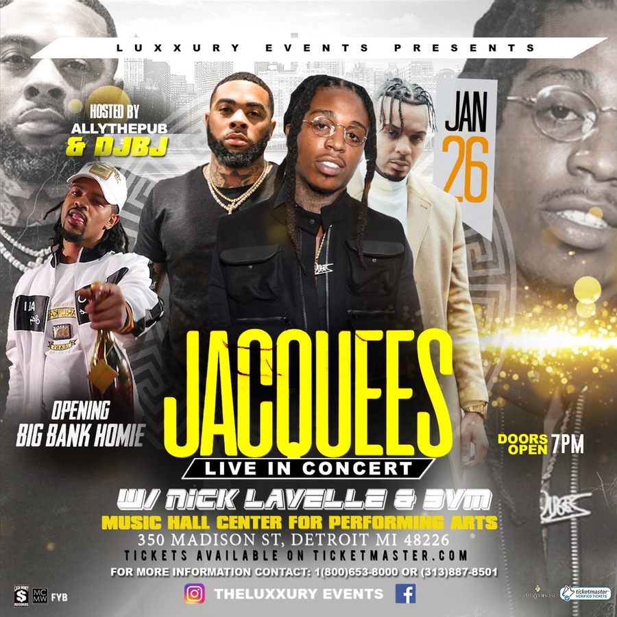 Rapper Big Bank Homie Opens up at the Live Concert Headlining Jacquees ...