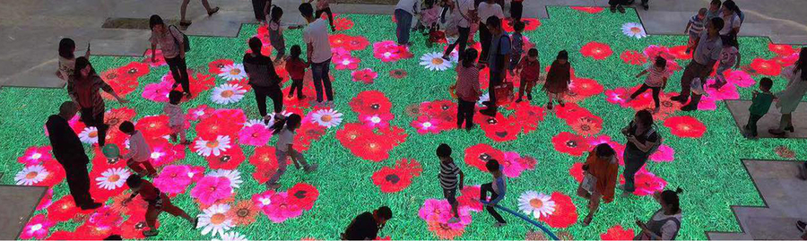 "Smart +" and Interactive LED Dance Floor Display