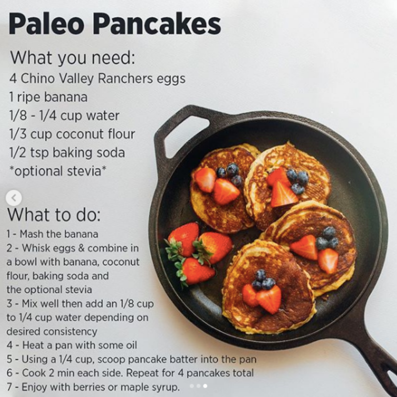 Health Coach Christopher Rocchio Recommends Chino Valley Ranchers Eggs