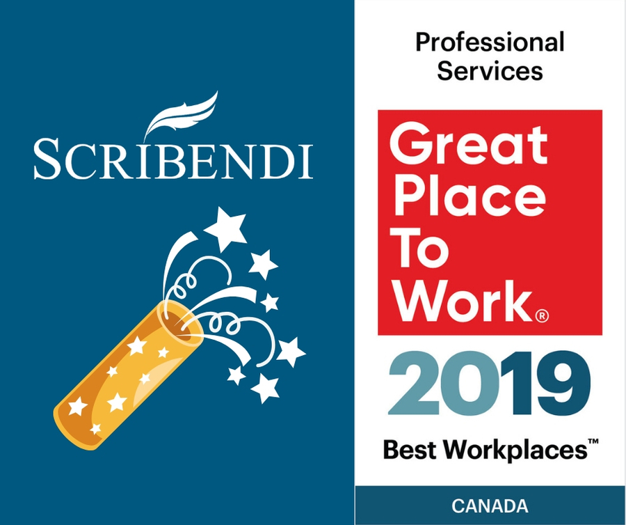 Scribendi Makes the 2019 List of Best Workplaces™ for Professional Services