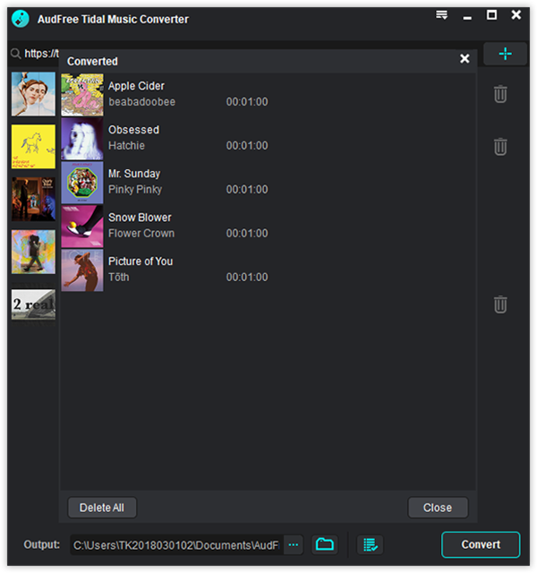 AudFree Announces New Release of Tidal Music Converter 1.0.1