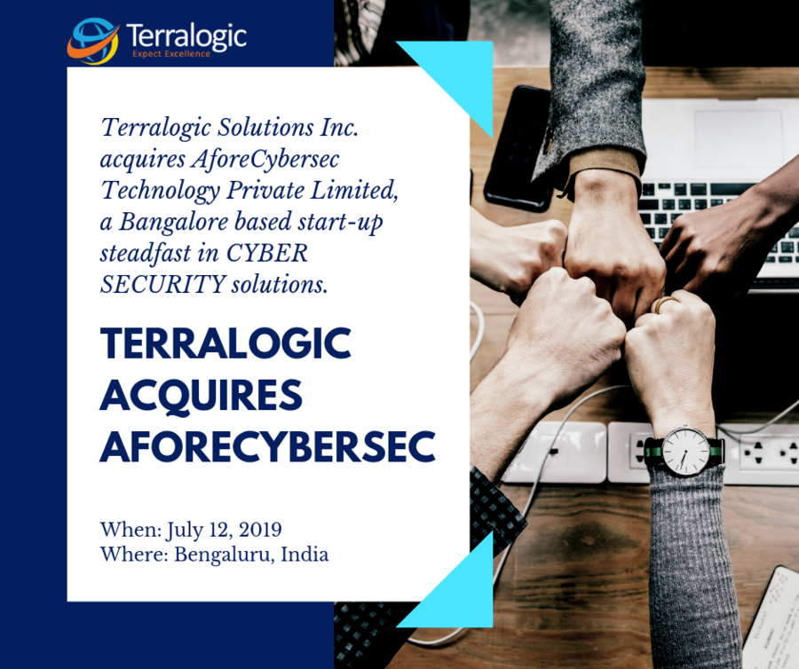 Terralogic Solutions Inc. Acquires AforeCybersec Technology Private ...