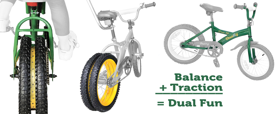 Dually Bikes™ Coolest Bike Innovation in Years