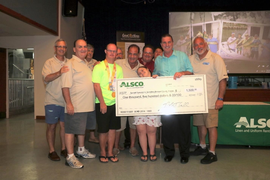 Alsco Pompano Beach Branch Supports Event Benefiting Special Olympics