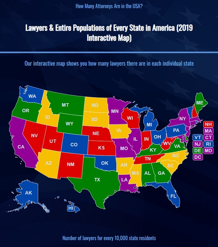 The American Bar Association Releases 2019 Data Revealing The Number Of