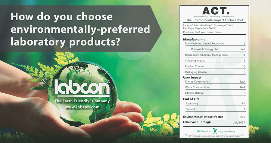 Labcon's ACT-Labeled Products Set New Standard For Environmentally ...