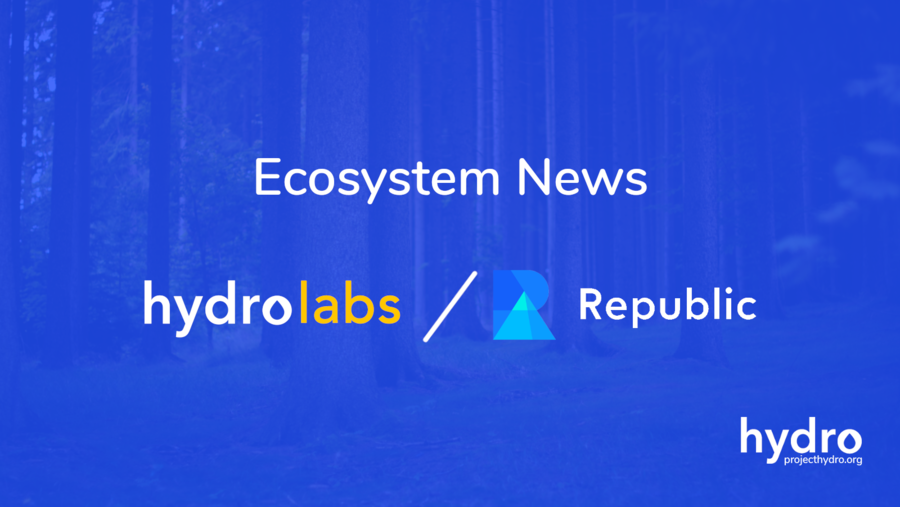 Hydro Pay, Hydro Vault, and Hydro Drive are innovative Defi Solutions from Republic's newest ...