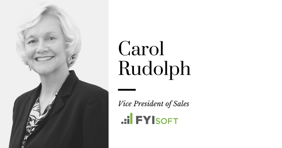 FYIsoft Welcomes Carol Rudolph as Vice President of Sales