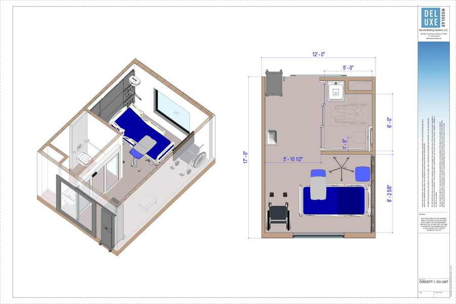 Deluxe Modular's Prefabricated Hospital Room Units Provide Solution To ...