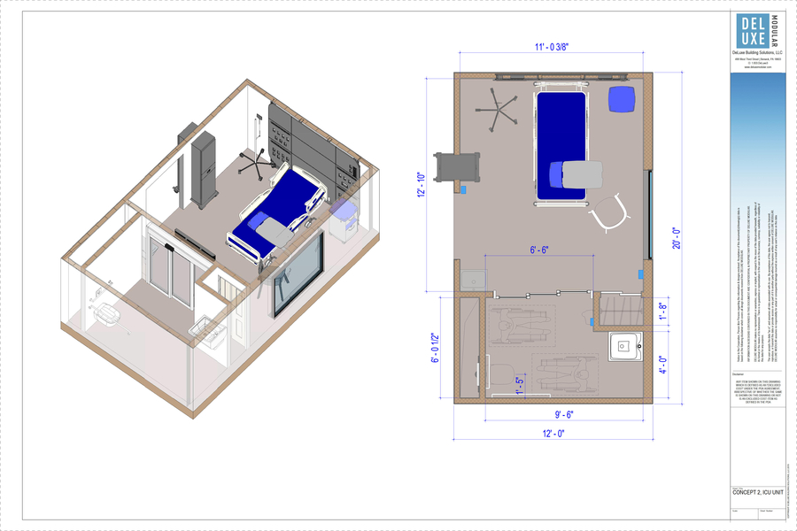 Deluxe Modular's Prefabricated Hospital Room Units Provide Solution To ...