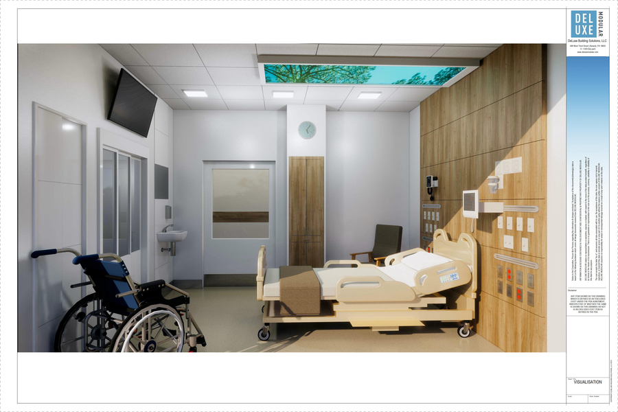 Deluxe Modular's Prefabricated Hospital Room Units Provide Solution To ...