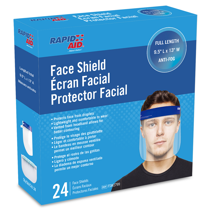 Rapid Aid Begins Production of 300,000 Face Shields Per Week