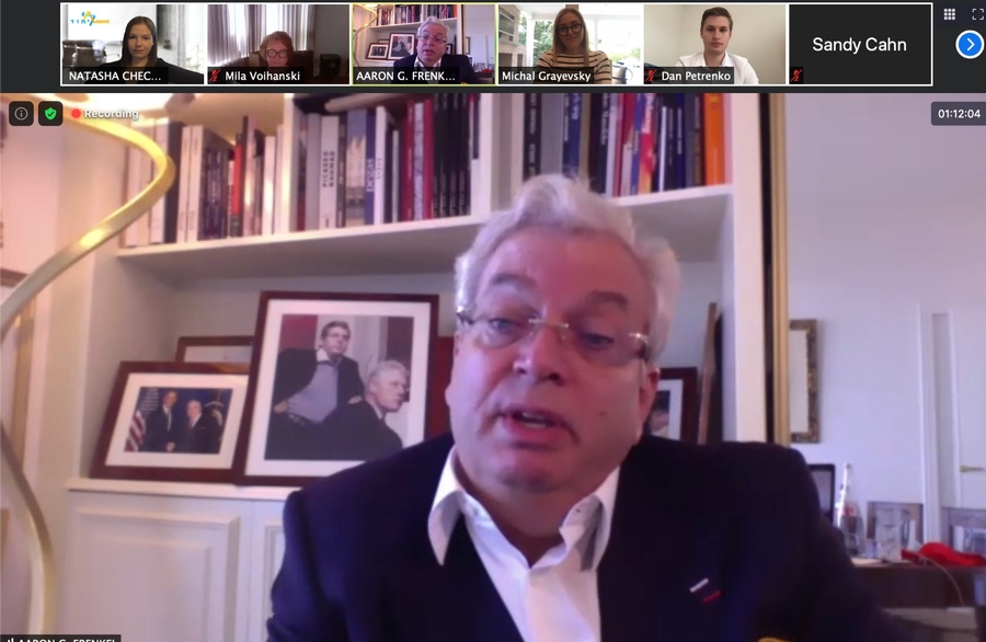 Aaron G. Frenkel: On Plans And Paths Of Life, Successes And Caring ...