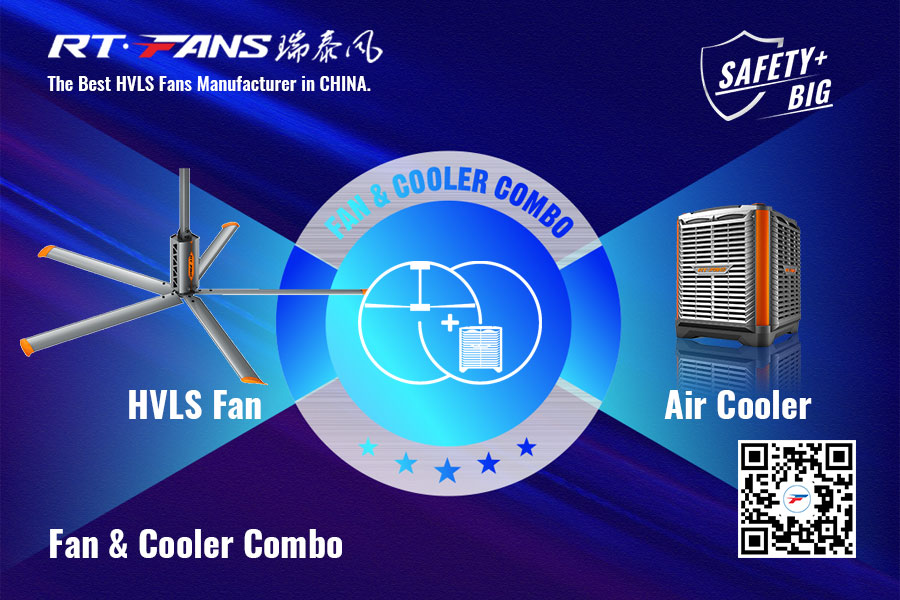 RTFANS Brings the Latest HVLS Fans and Evaporative Coolers