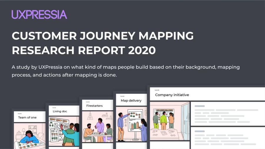 UXPressia Releases A Customer Journey Mapping Research Report