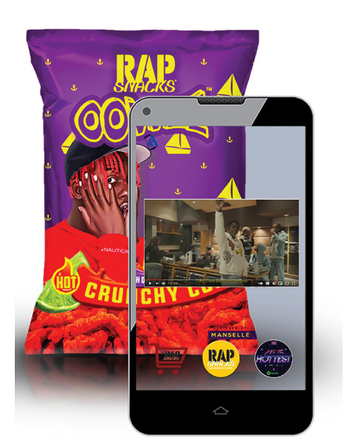 InterApp and Rap Snacks Bring Augmented Reality to the Snack Culture