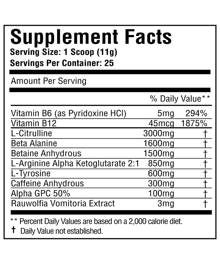 Introducing STS® Anabolic Intensity Pre-Workout