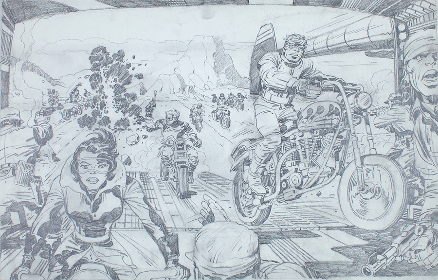 Ruby-Spears Jack Kirby Art Collection Revealed For The First Time