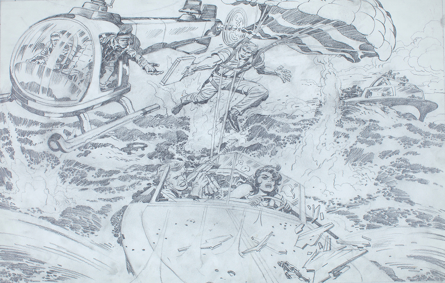 Ruby-Spears Jack Kirby Art Collection Revealed For The First Time