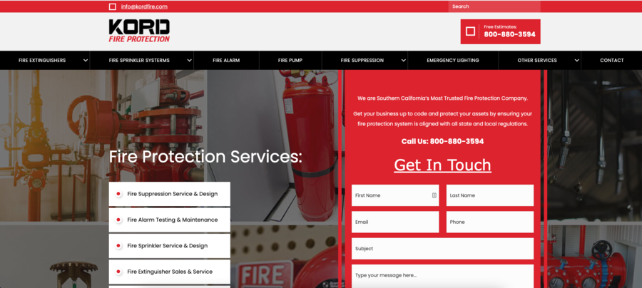 Kord Fire Protection Debuts New Website, Announces New Office to Better ...