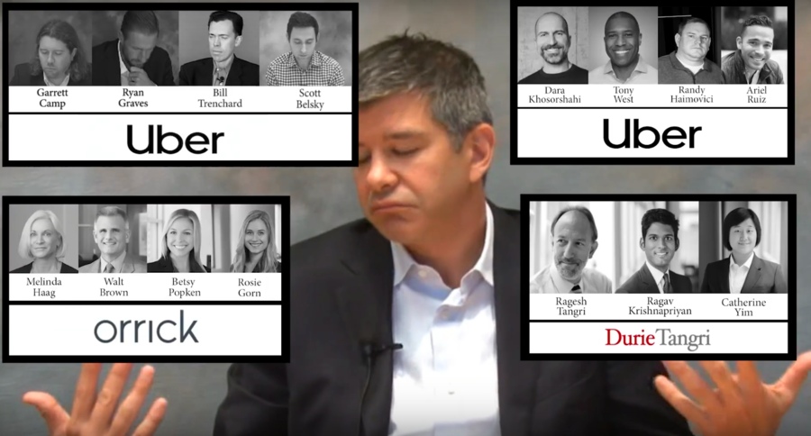 Deposition video of UBER Billionaire Travis Kalanick in Grand Theft ...