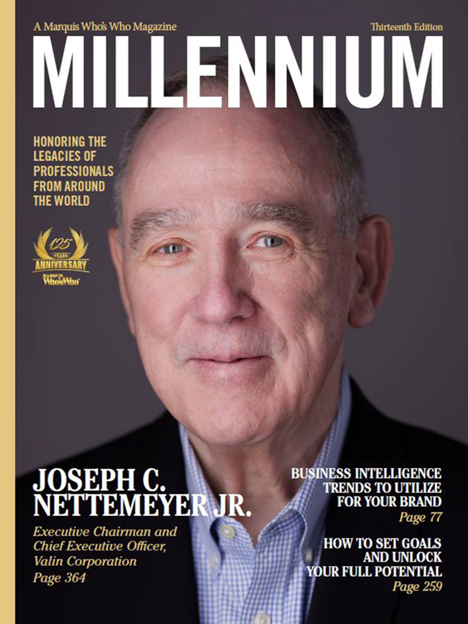 Joseph C. Nettemeyer Jr. Featured in Marquis Who's Who Millennium Magazine